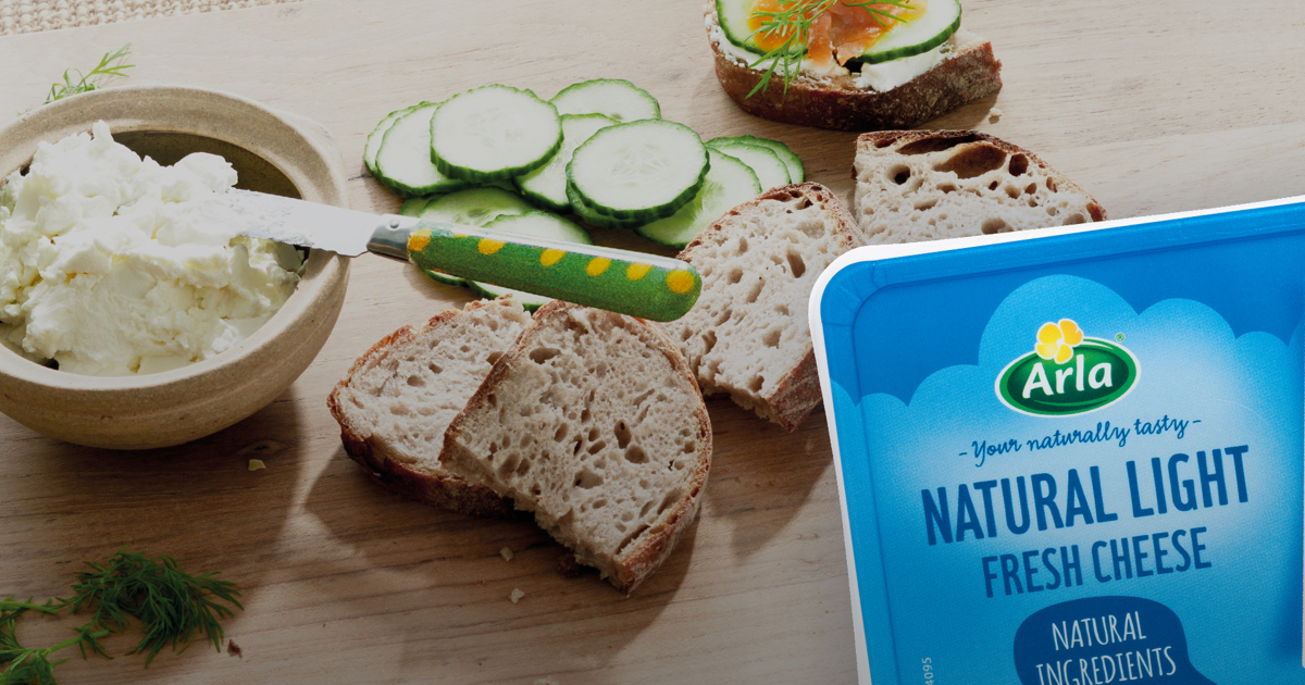 Arla Natural Light Cream Cheese | Arla Singapore